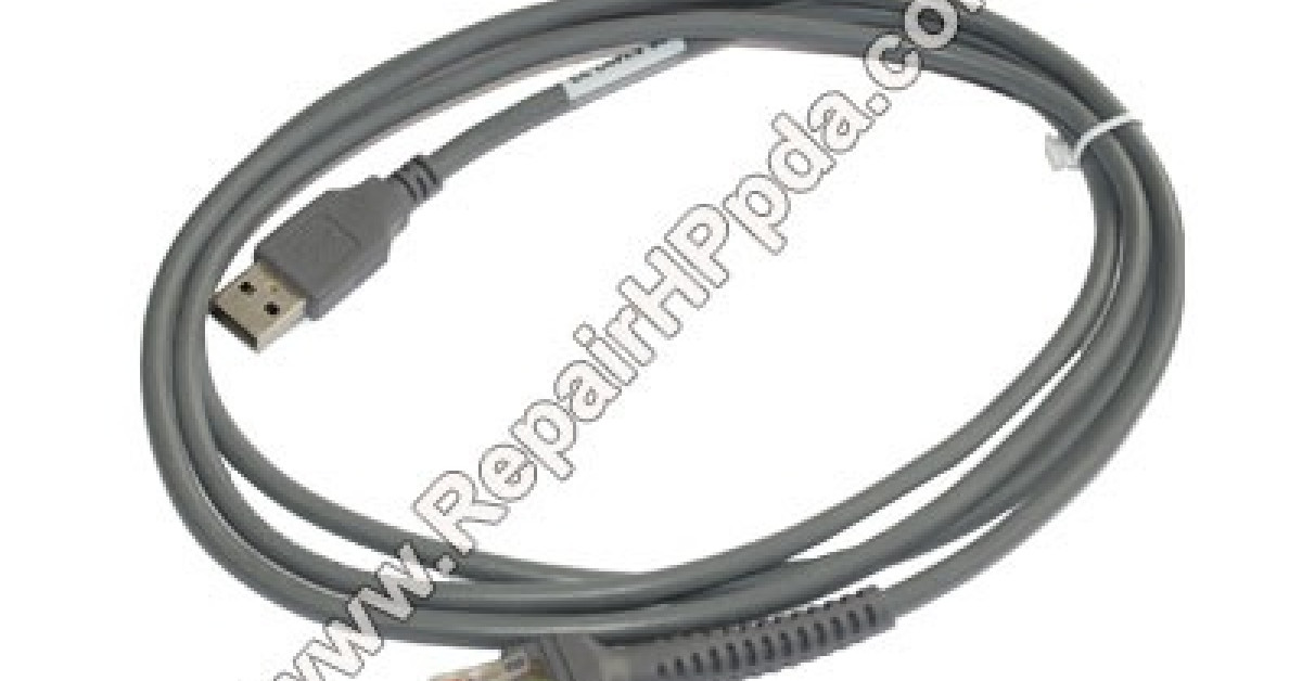 Symbol (Series A Connector) Scanner Cable for Symbol LS3008 (25-53492-22)